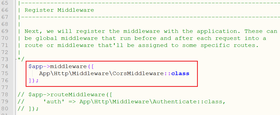Adding A Cors Handler Learnlaravel